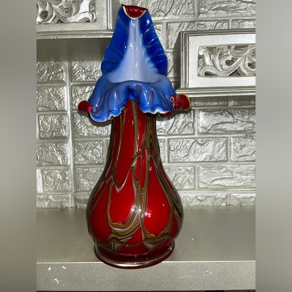Art | Russian Artist E Zareh Signed Baijan Art Glass Vase | Poshmark